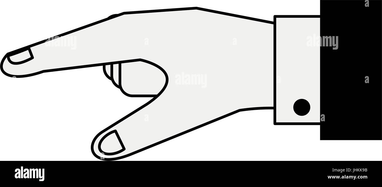 open hand sideview icon image Stock Vector Image & Art - Alamy