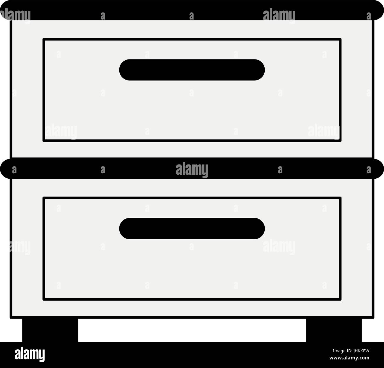 Metal drawers Stock Vector Images - Alamy