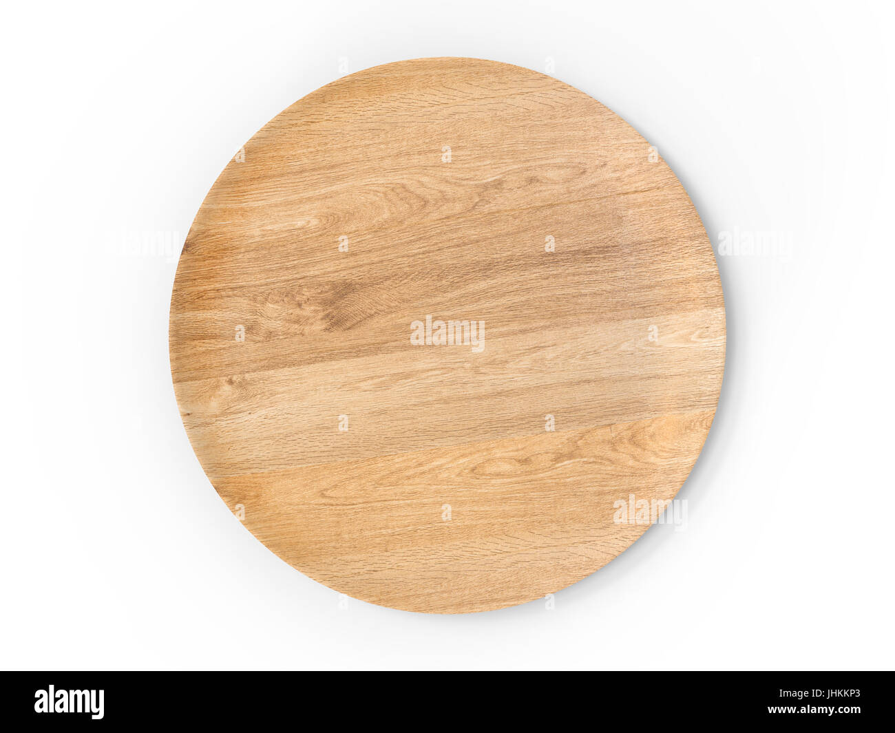 3d rendering wooden dish top view Stock Photo - Alamy