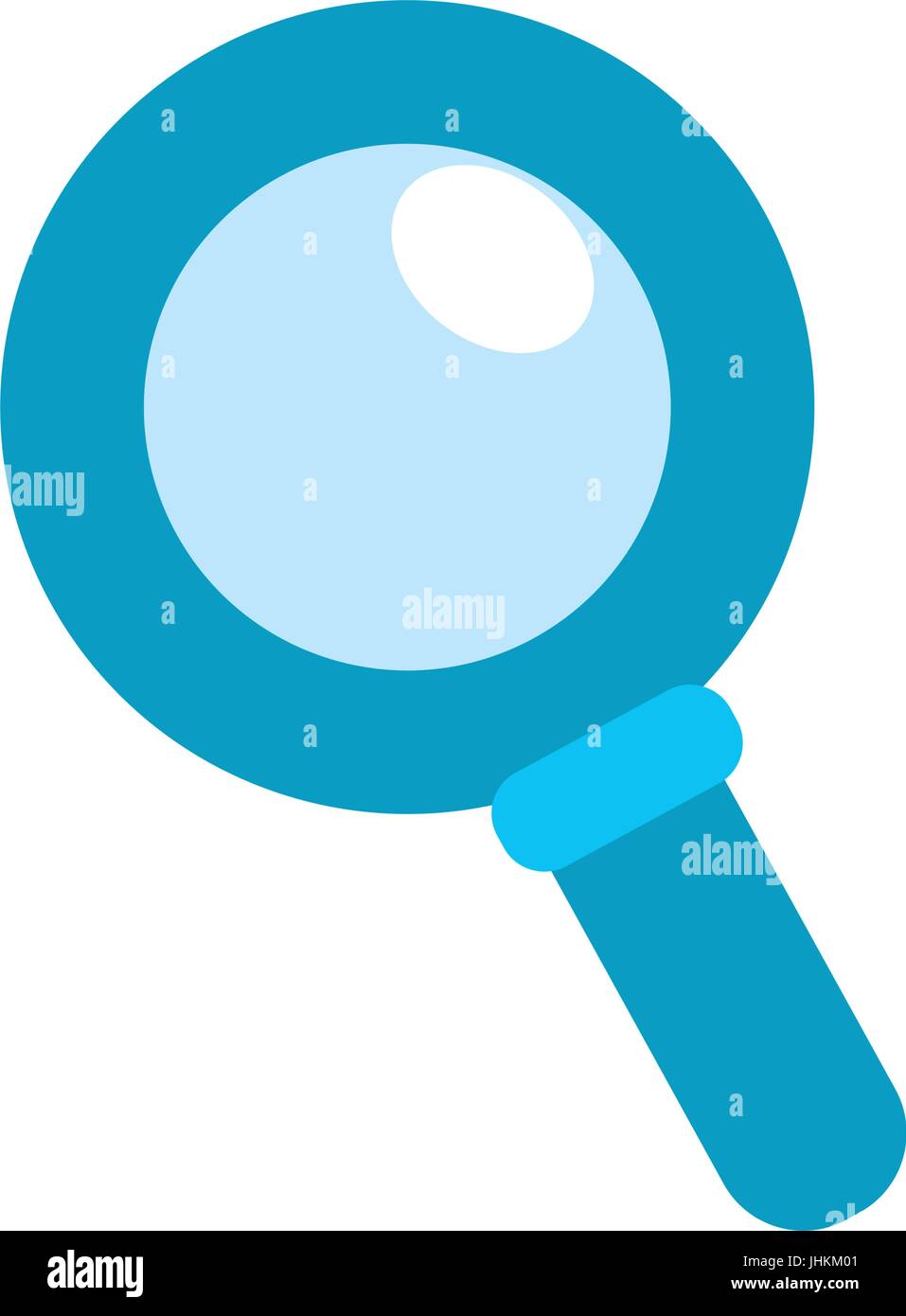 magnifying glass tool to explore Stock Vector Image & Art - Alamy