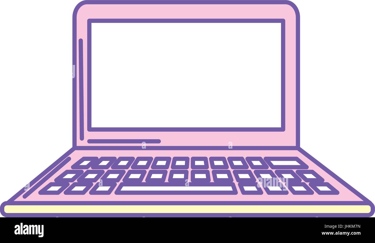 technology laptop to business information Stock Vector Image & Art - Alamy