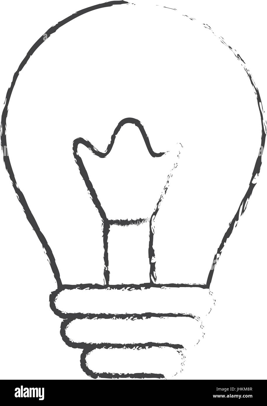 figure light energy bulb to illumination Stock Vector Image & Art - Alamy