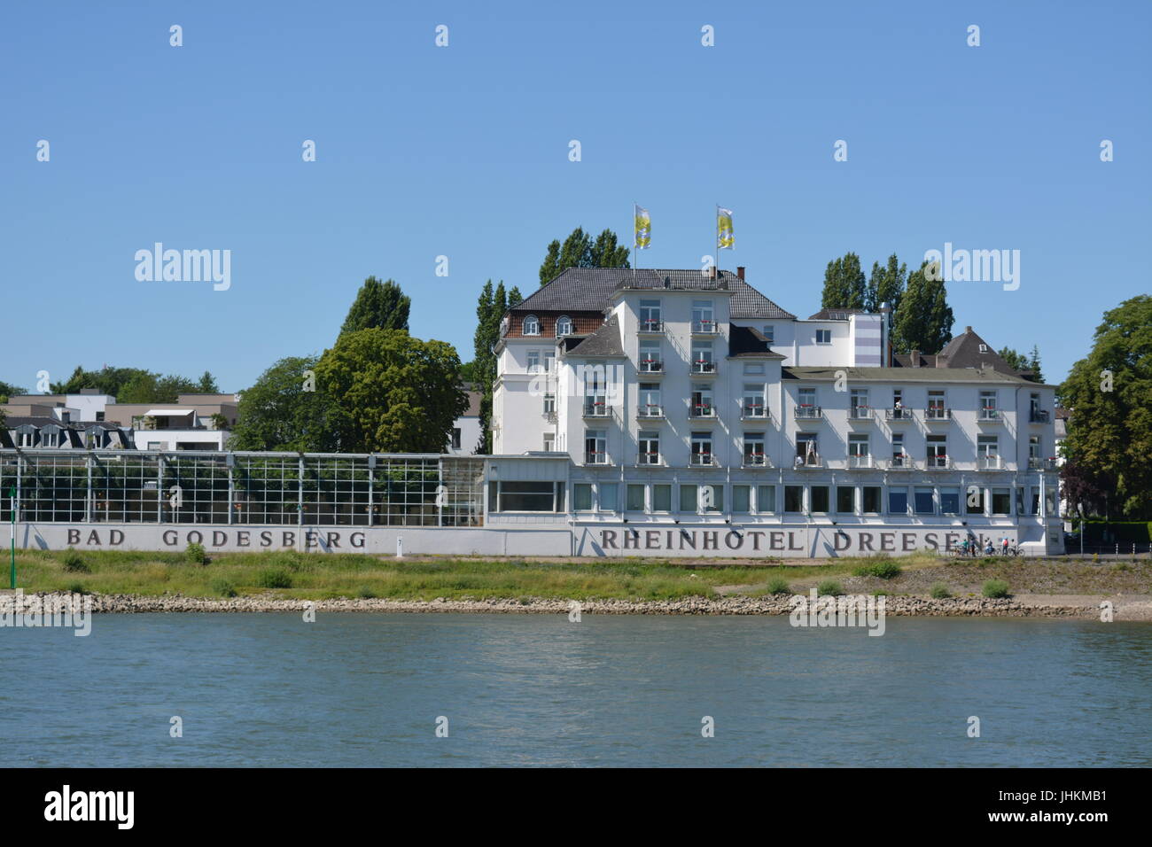 Landscapes, River Rhine Country Stock Photo - Alamy