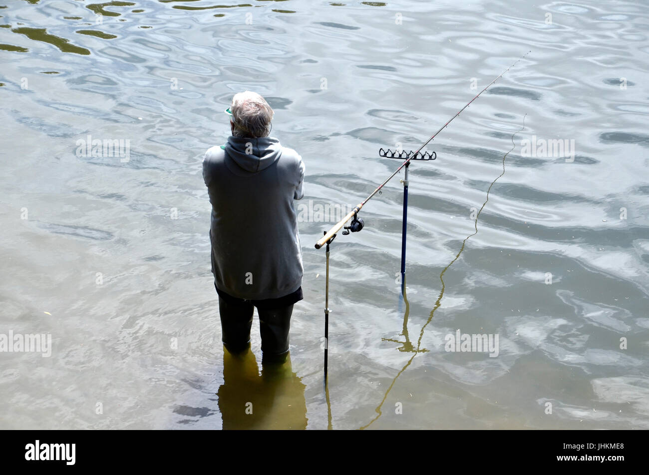 Fishing In The Thames Stock Photos & Fishing In The Thames Stock Images ...