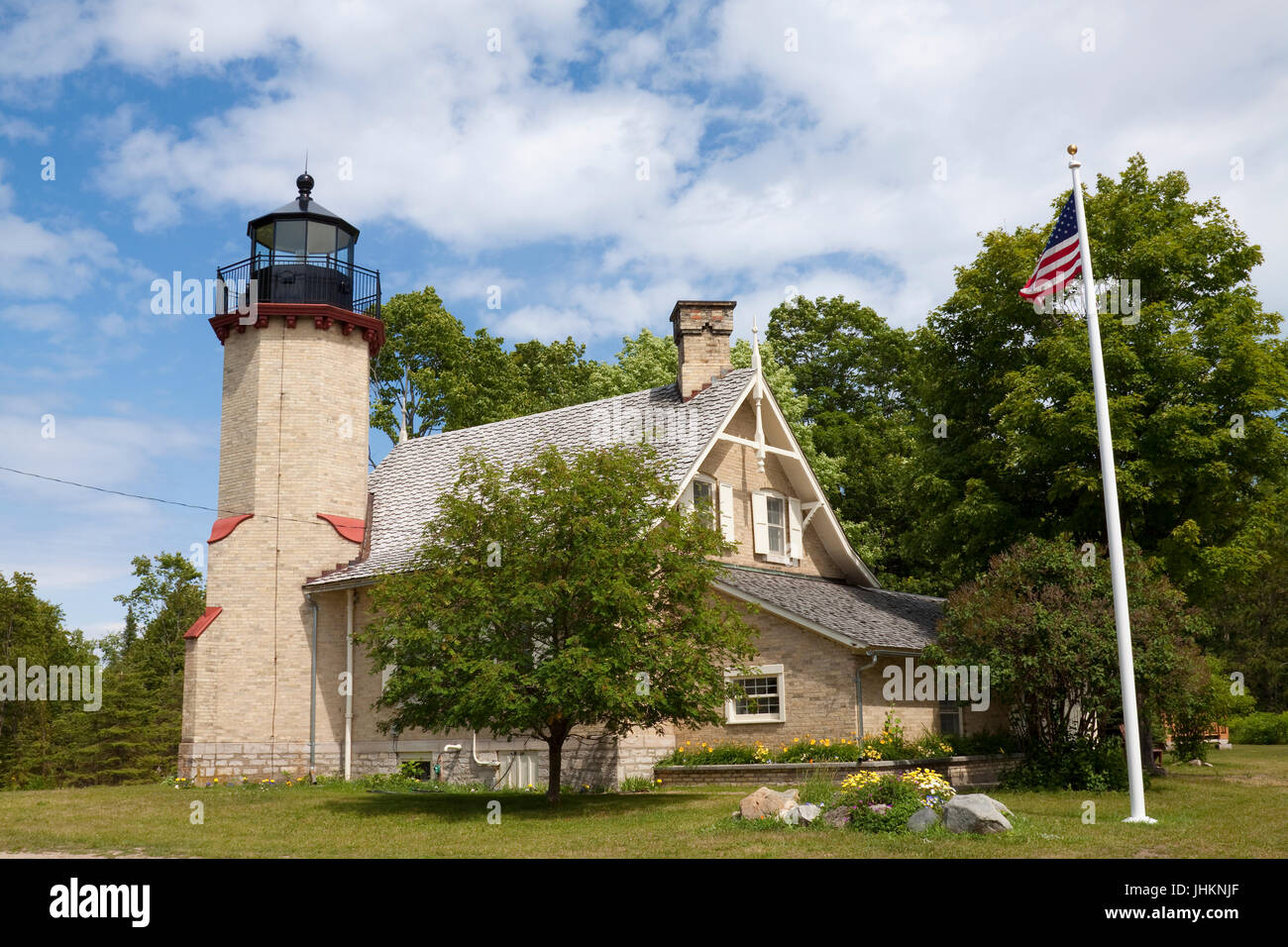 Mackinaw lighthouse hi-res stock photography and images - Alamy