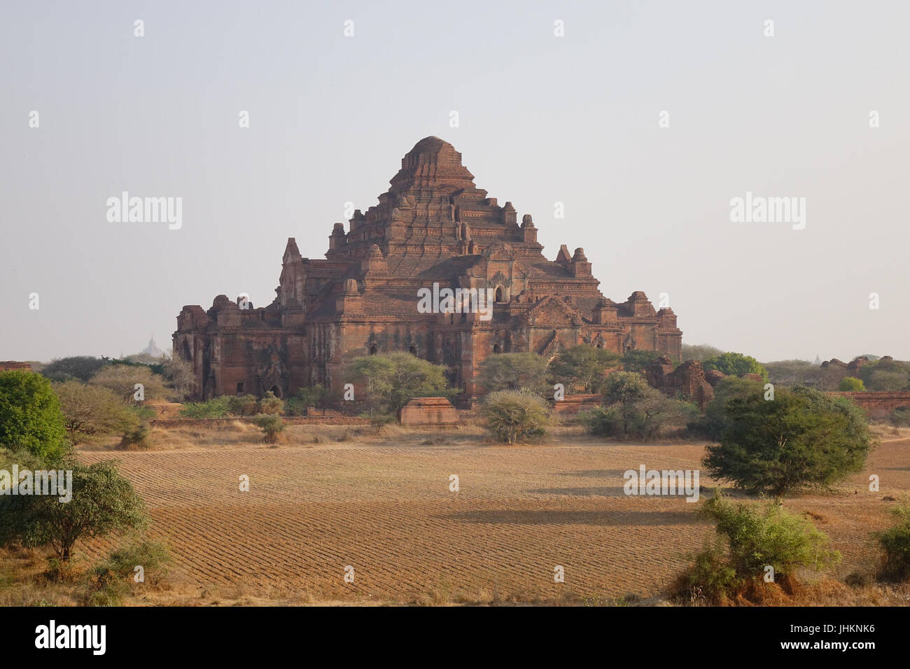 View of Dhammayangyi Temple in Bagan, Myanmar. It is the largest temple ...