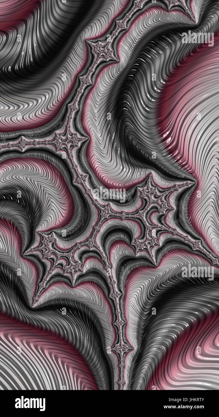 Abstract textured swirl pattern. Bold, colorful 3D illustration Stock ...