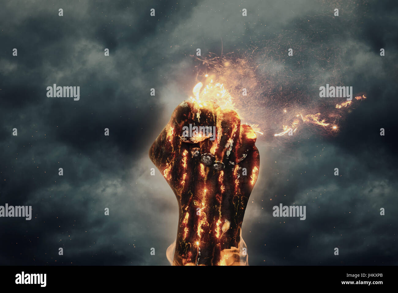 Powerful explosion hi-res stock photography and images - Alamy