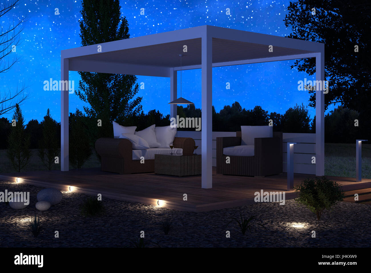 Patio pebbles hi-res stock photography and images - Alamy