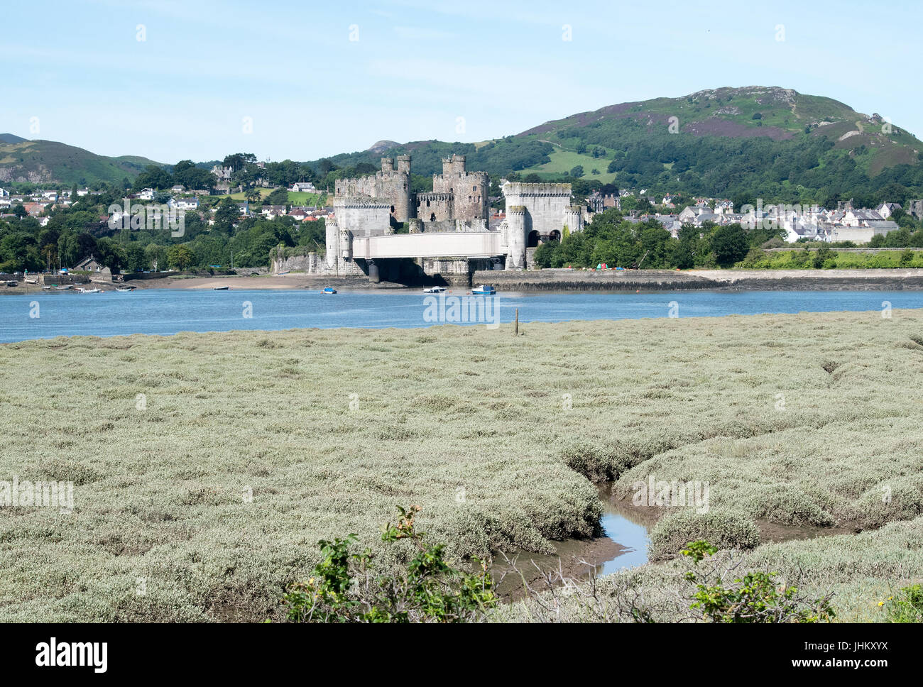 Conwy landscape hi-res stock photography and images - Alamy