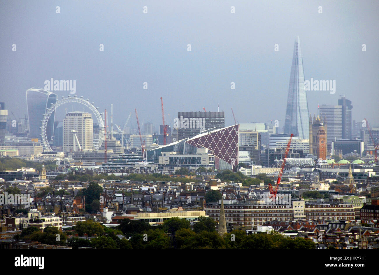 Vibrant london skyline hi-res stock photography and images - Alamy
