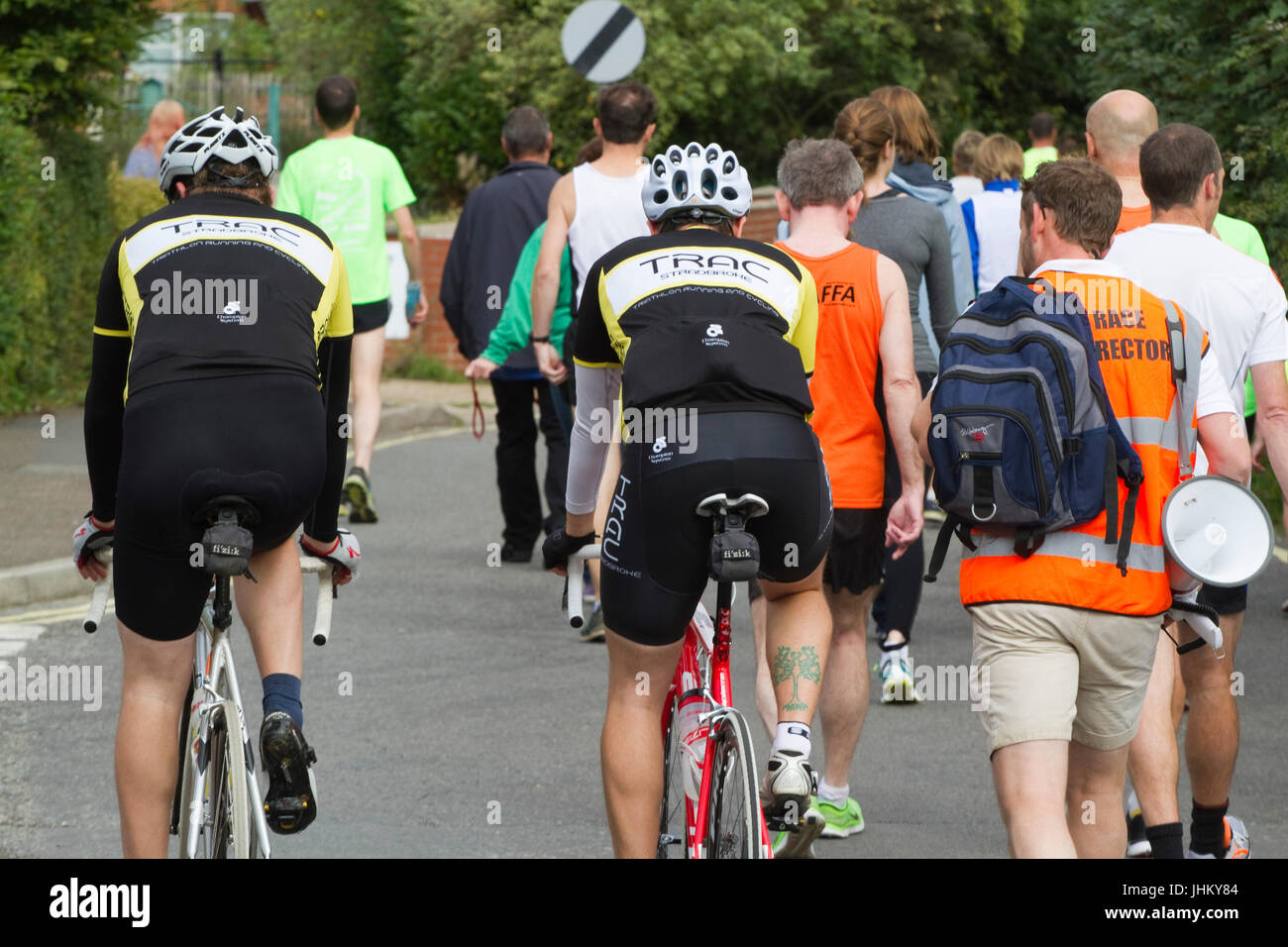 Busy road cyclists hi-res stock photography and images - Alamy