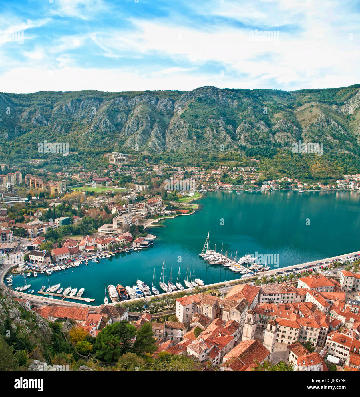Kotor mountain range hi-res stock photography and images - Alamy