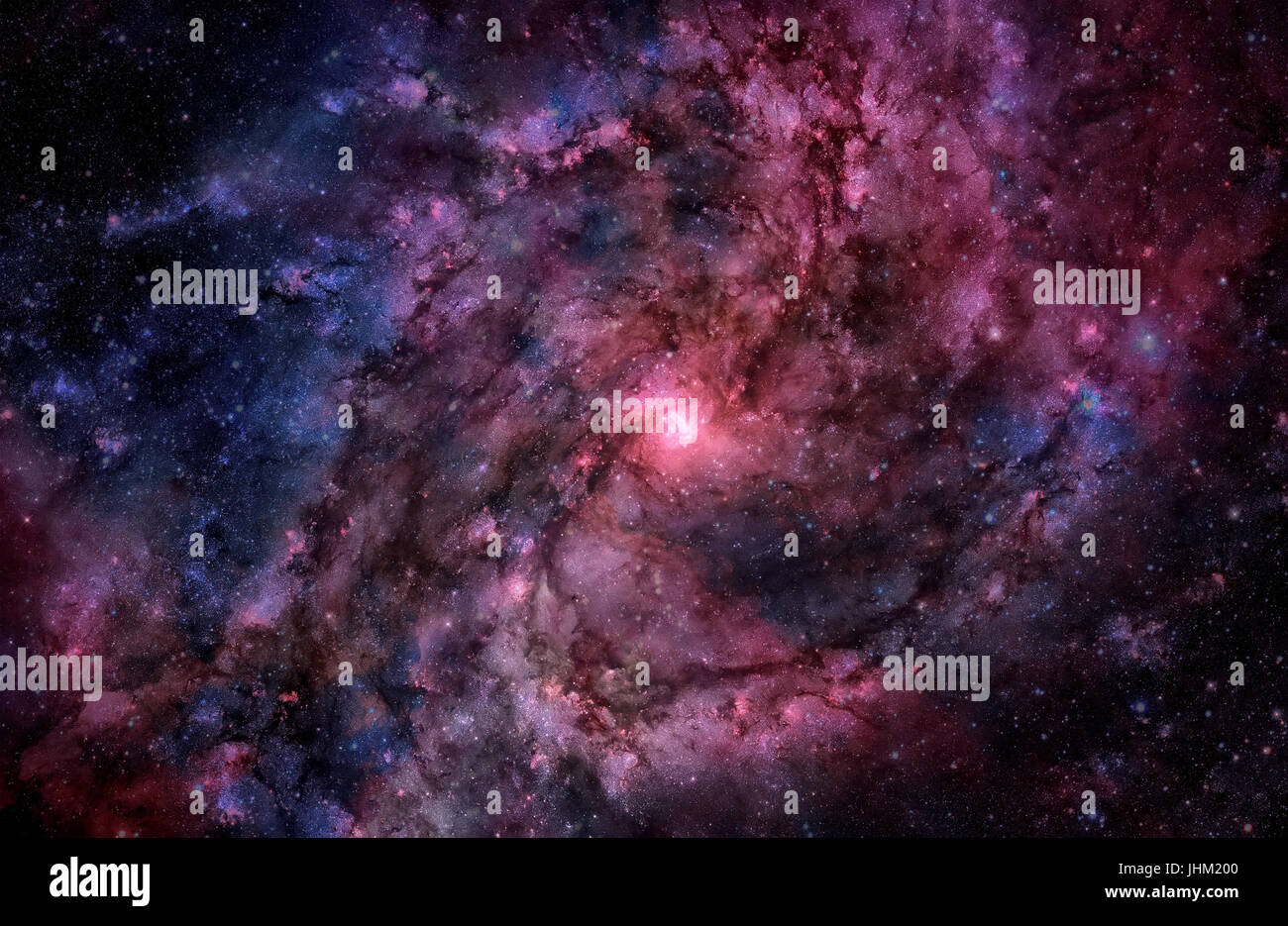 Spiral galaxy in space. Elements of this image furnished by NASA Stock ...