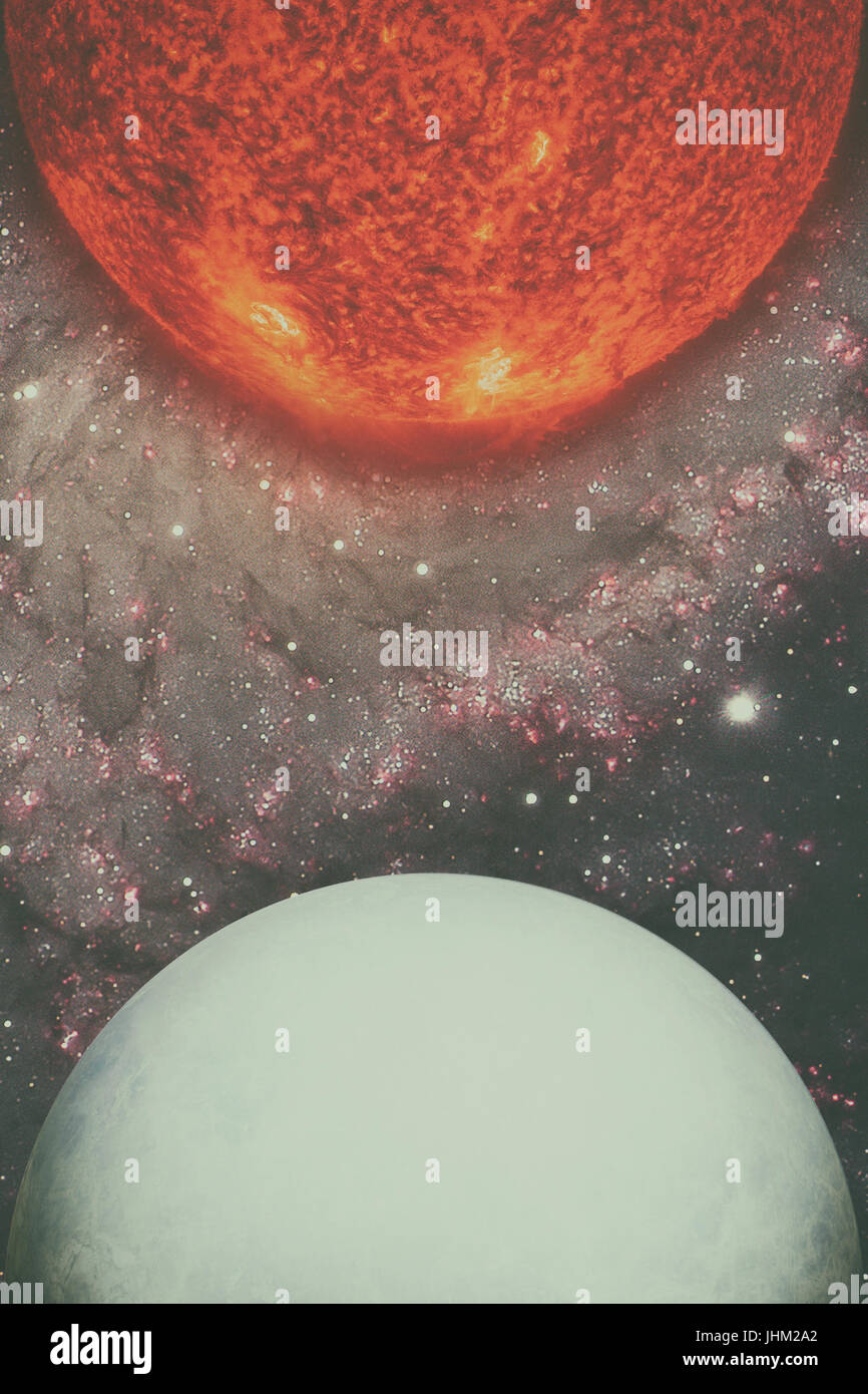 Solar System - Uranus. It is the seventh planet from the Sun and the ...