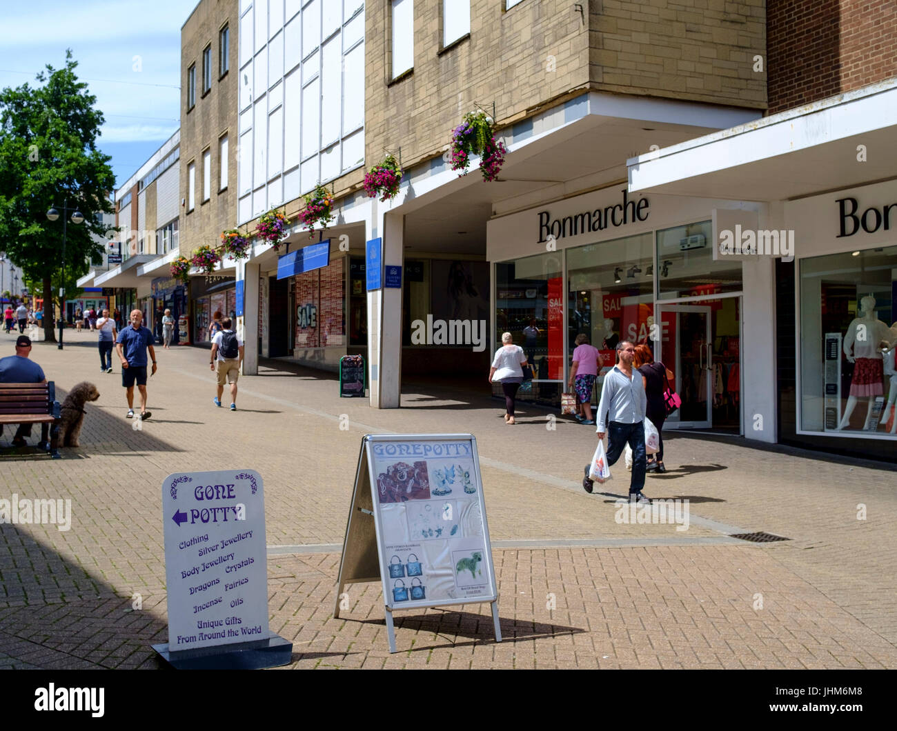 Yeovil a small town in somerset England UK Stock Photo - Alamy
