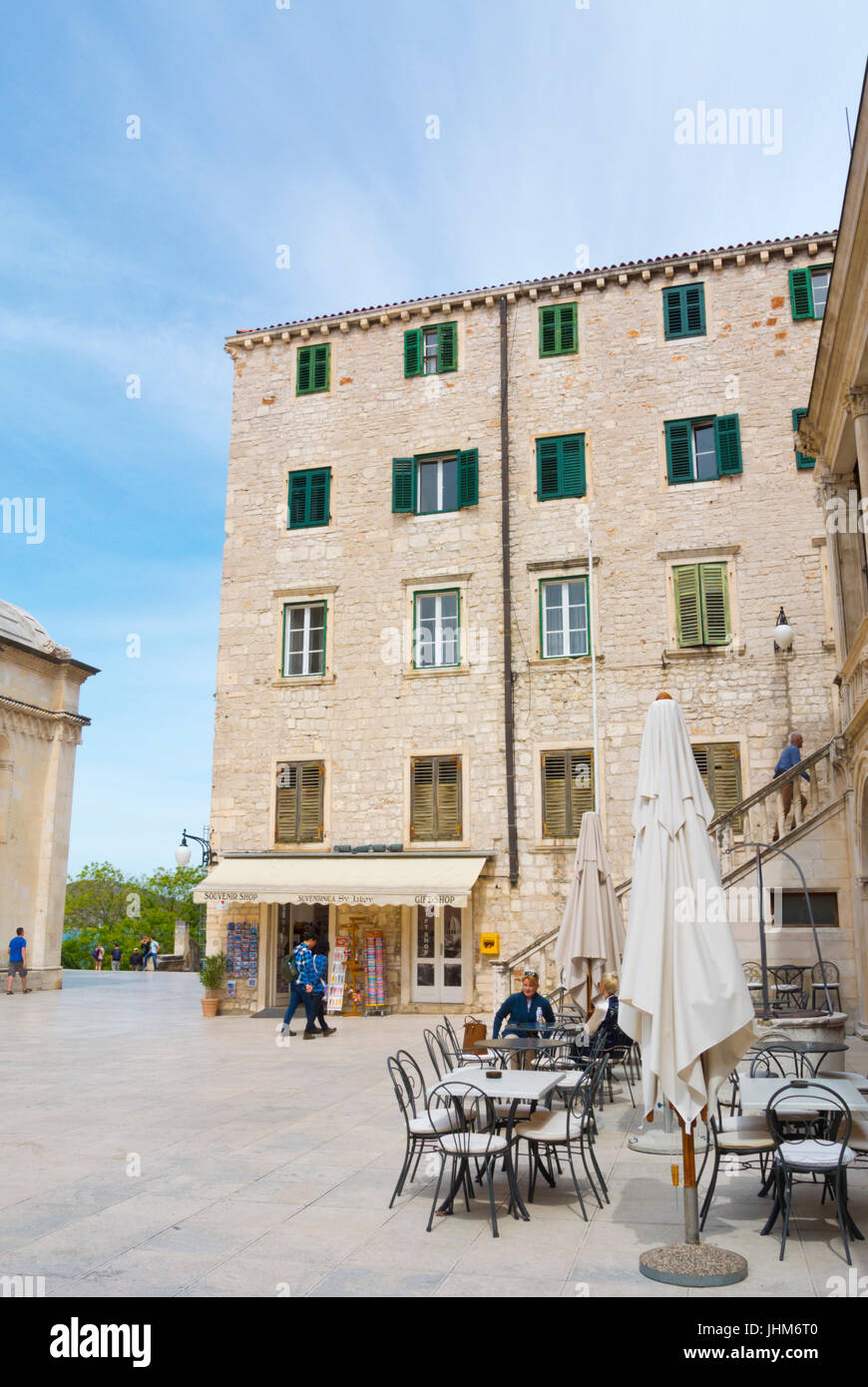 Sibenik city square hi-res stock photography and images - Alamy