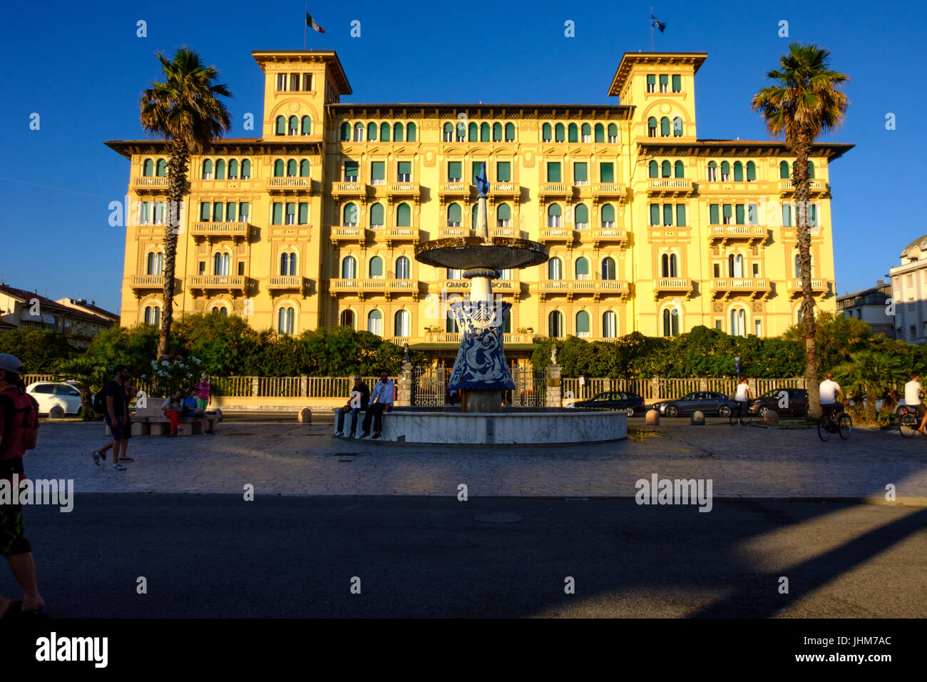 The Grand Hotel in Viareggio, Tuscany, Italy Stock Photo - Alamy