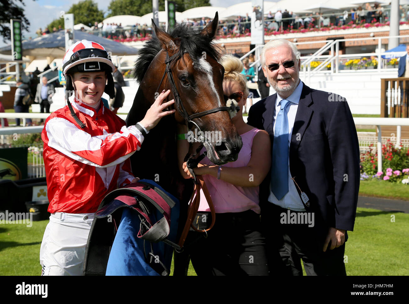 Marnie James ridden by Nathan Evans wins Garbutt + Elliott Nursery ...