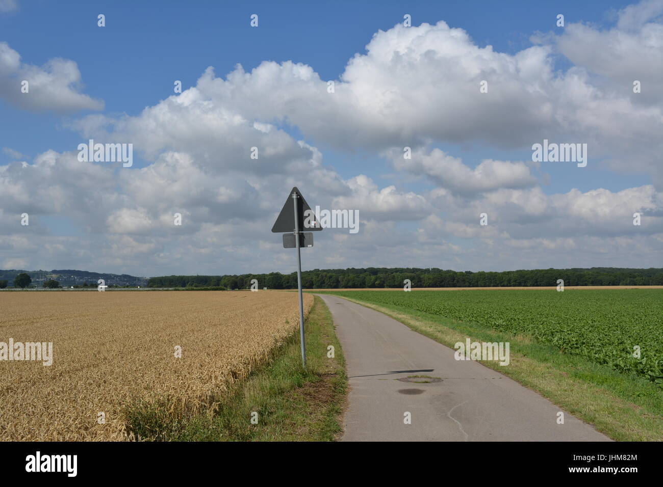Landscapes, River Rhine Country Stock Photo - Alamy