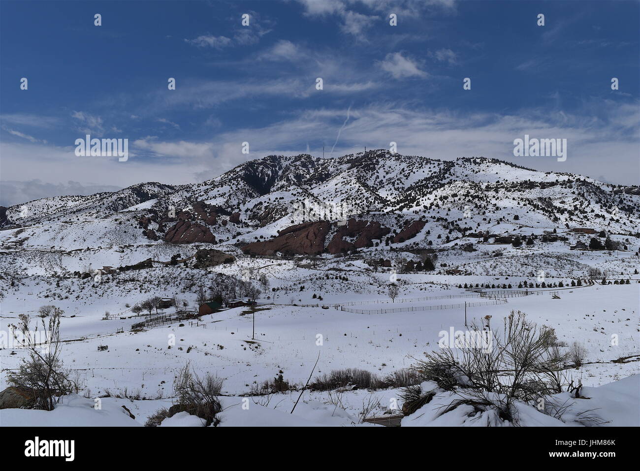 Red rocks amphitheater hi-res stock photography and images - Alamy