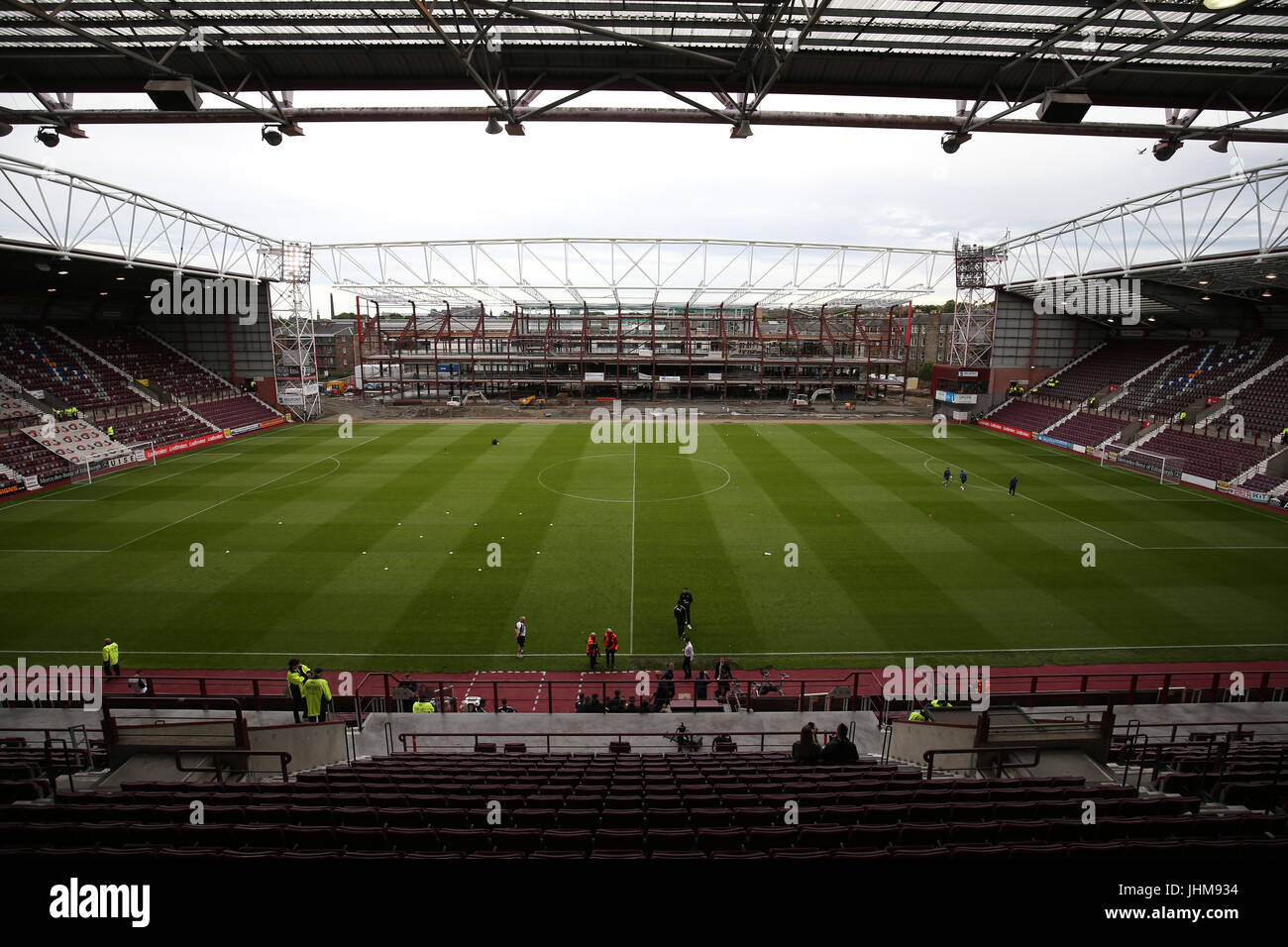 Tynecastle general view hi-res stock photography and images - Alamy