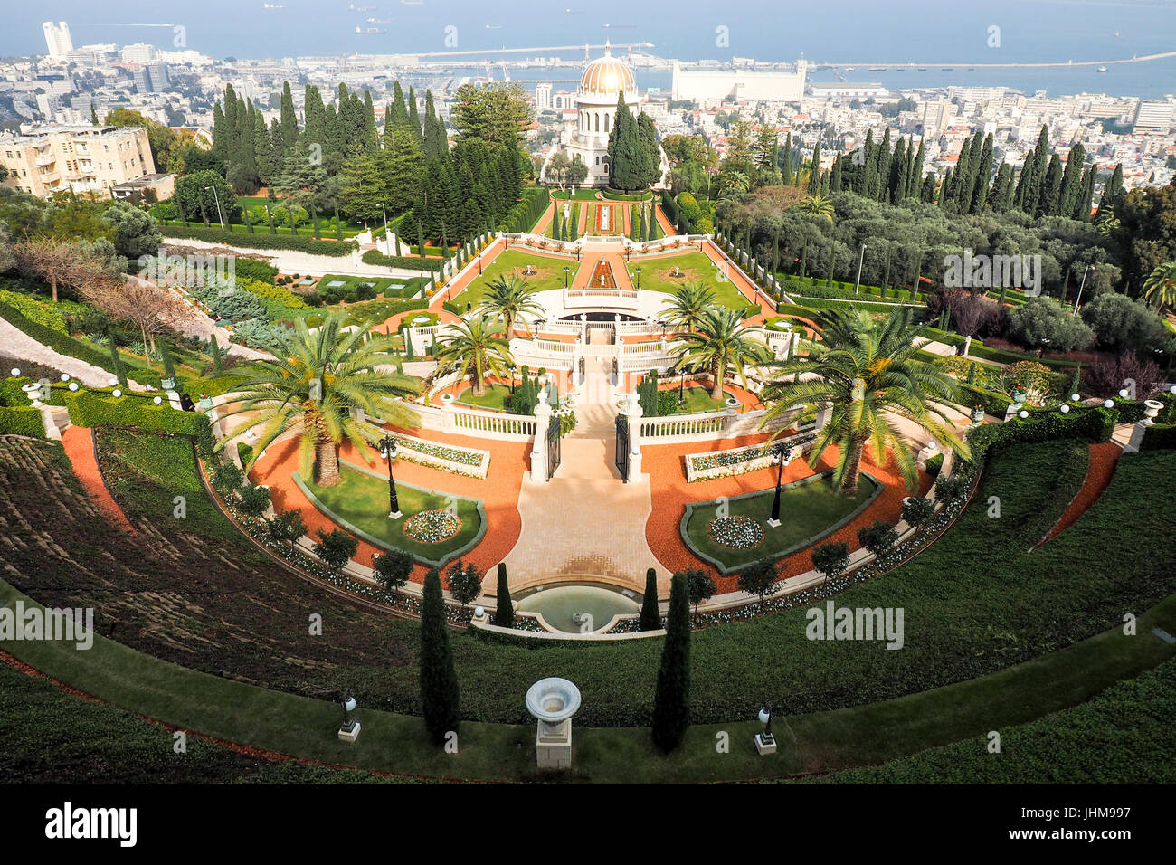 Bahai world center hi-res stock photography and images - Alamy