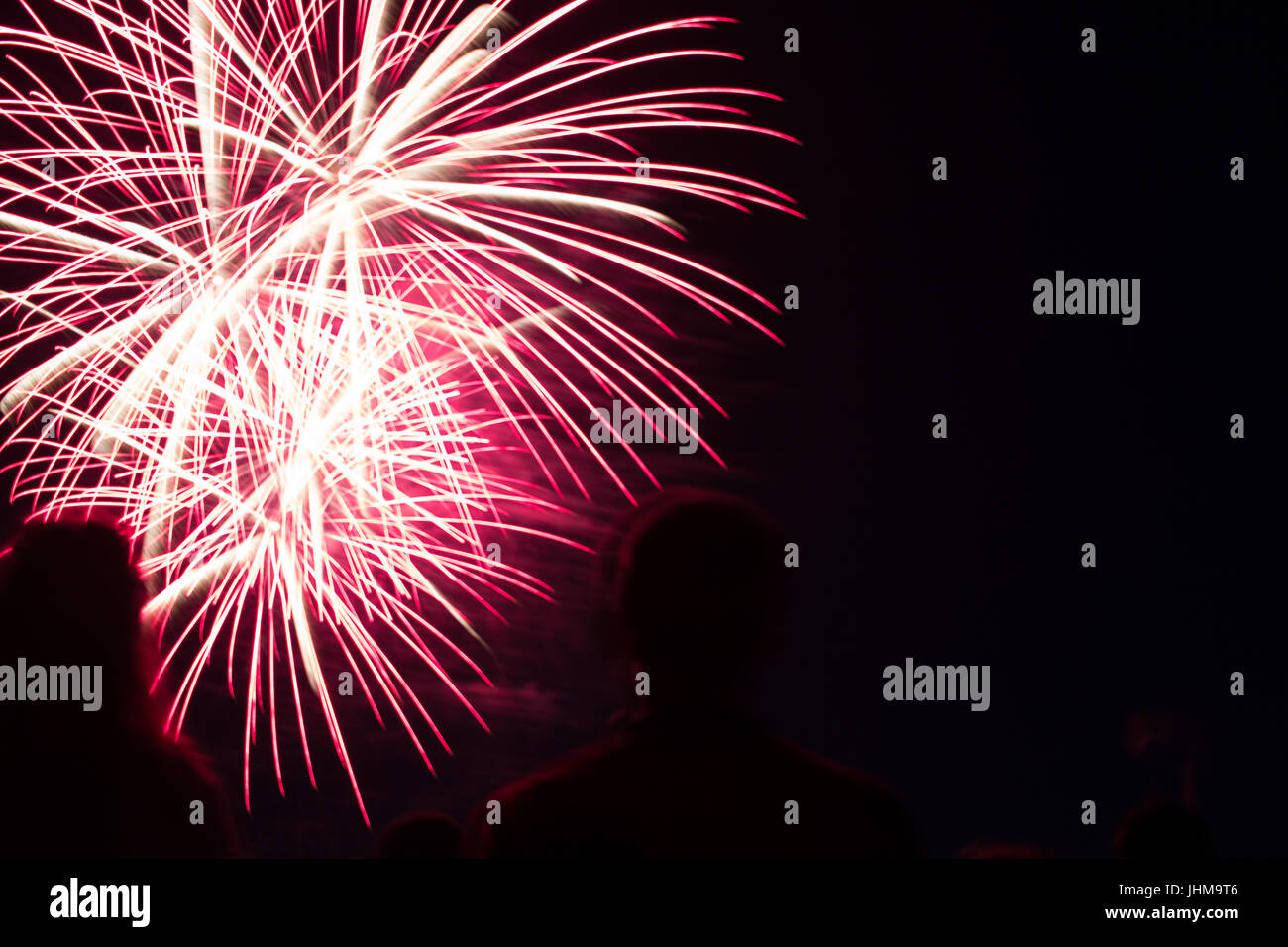 Canada day celebration fireworks hi-res stock photography and images ...