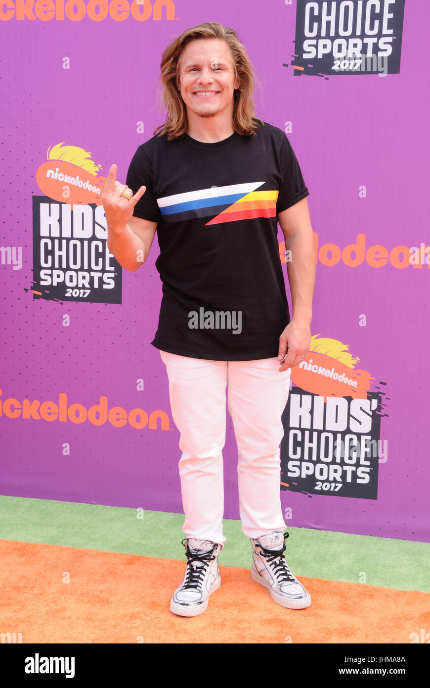 Los Angeles, California, USA. 13th July, 2017.- Tony Cavalero ...