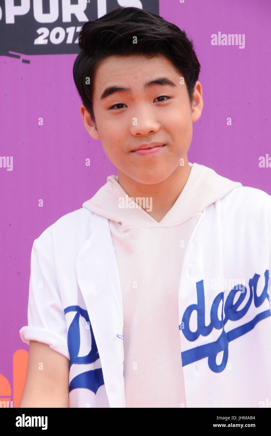 Los Angeles, California, USA. 13th July, 2017.- Lance Lim. Nickelodeon ...