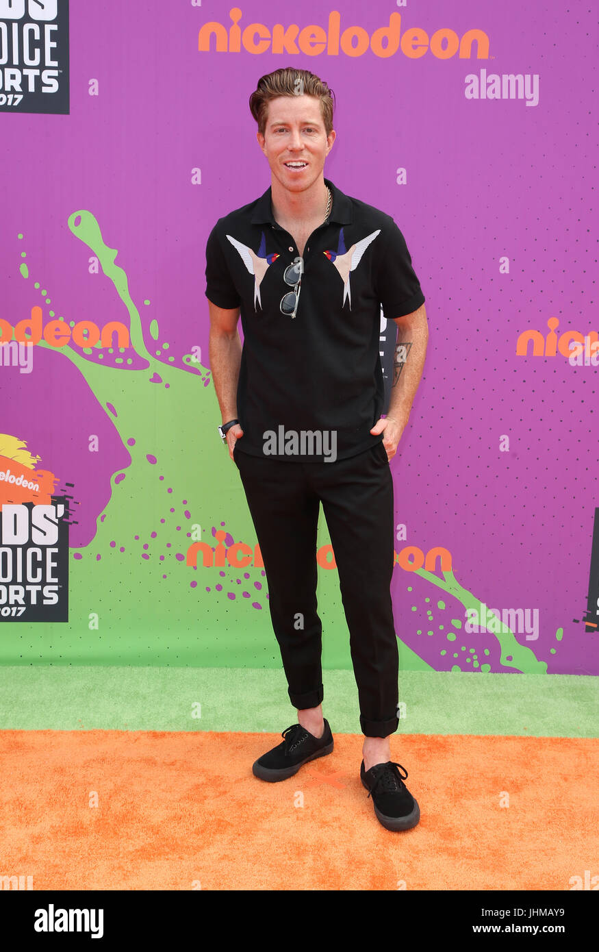 Los Angeles, USA. 13th Jul, 2017. Shaun White, At Nickelodeon Kids ...
