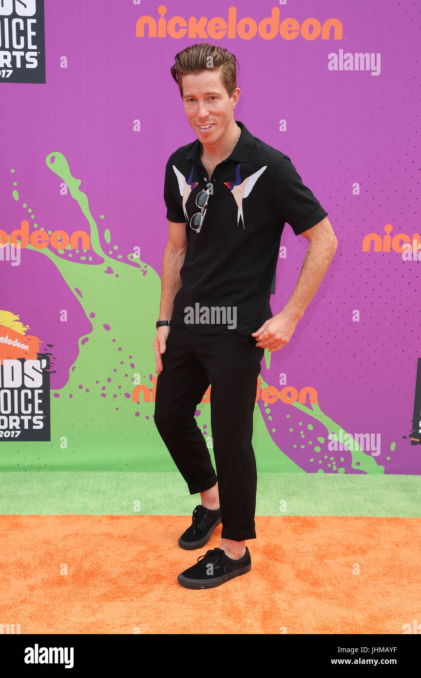 Los Angeles, USA. 13th Jul, 2017. Shaun White, At Nickelodeon Kids ...