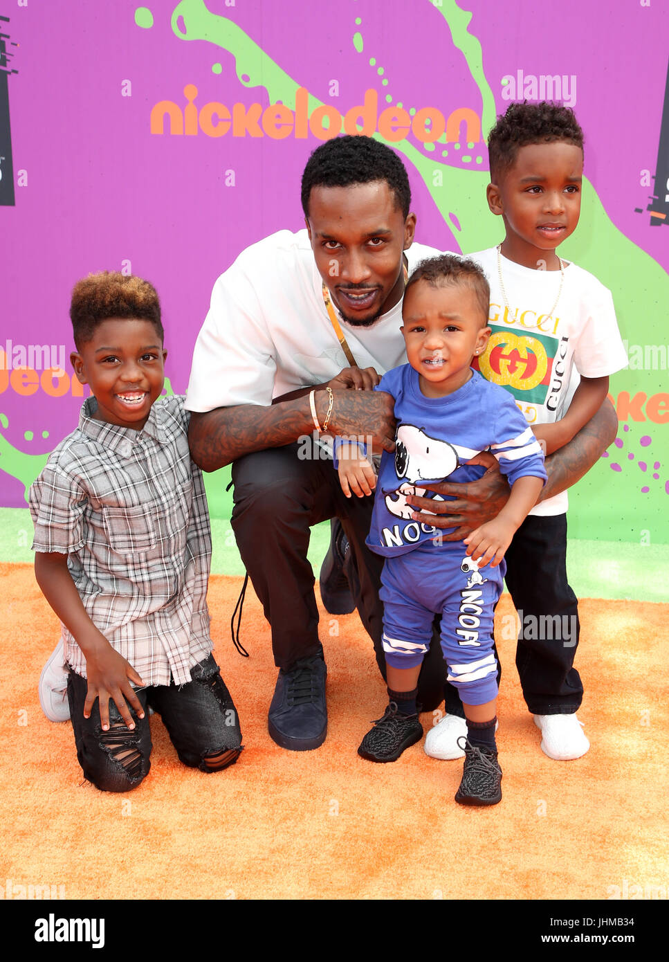 Los Angeles, USA. 13th Jul, 2017. Bradon Jennings, At Nickelodeon Kids ...