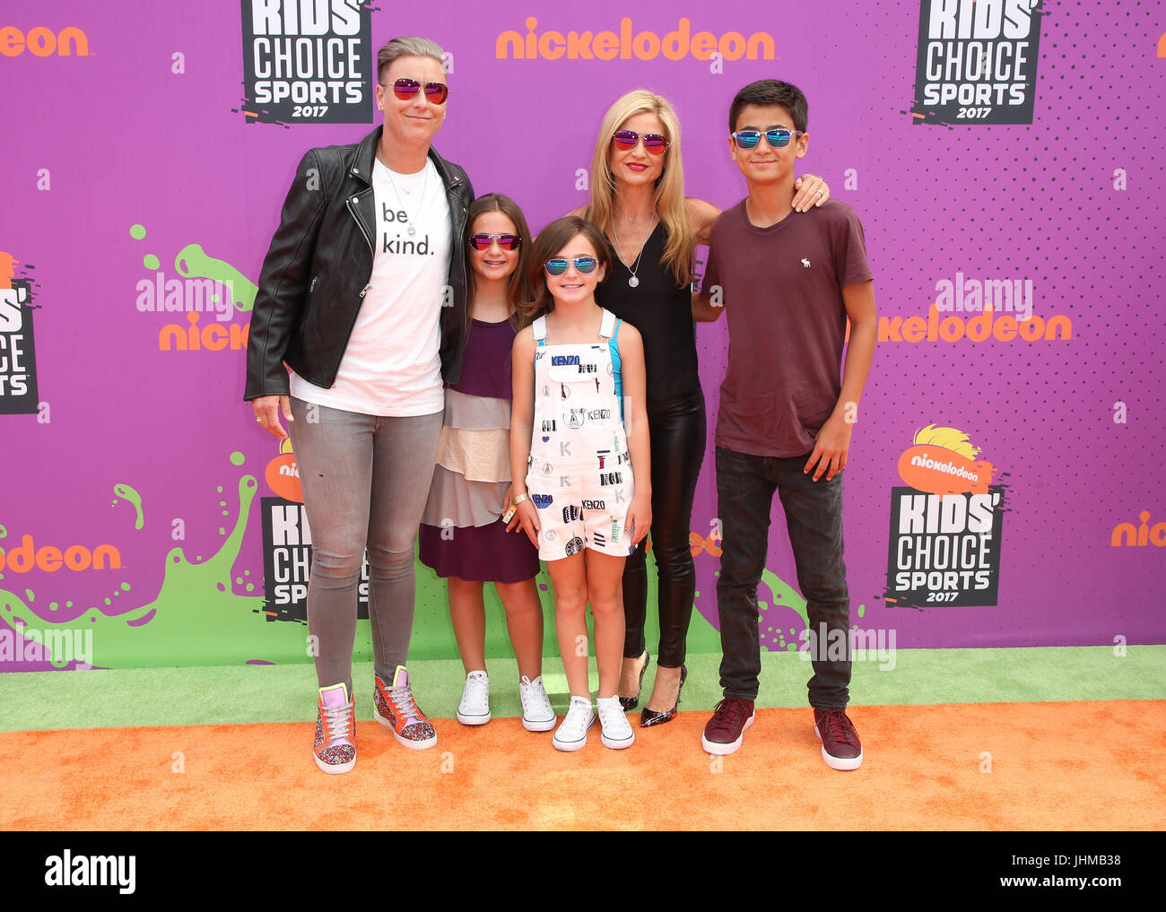 Los Angeles, USA. 13th Jul, 2017. Abby Wambach, Glennon Doyle Melton ...