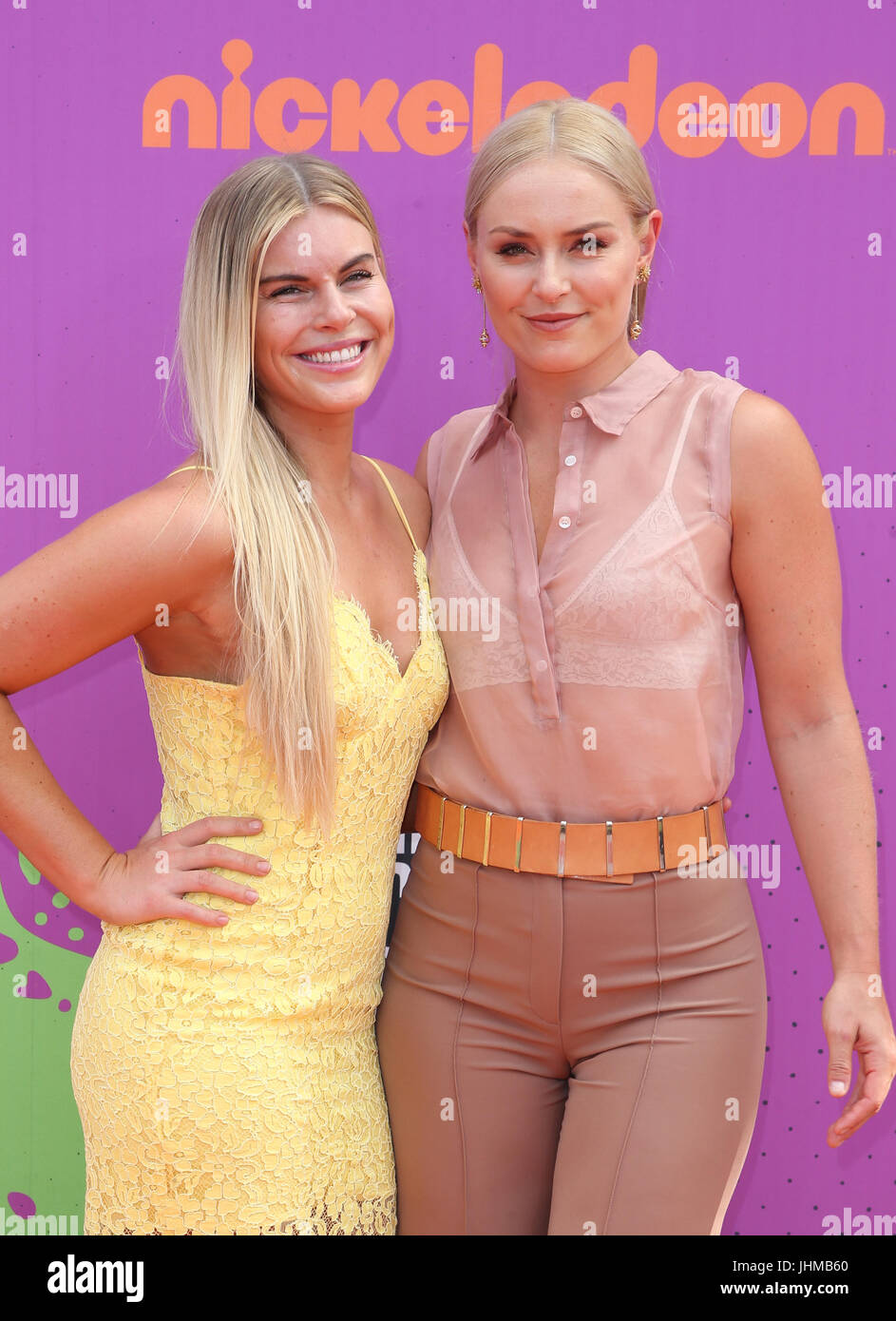 Los Angeles, USA. 13th Jul, 2017. Karin Kildow, Lindsey Vonn, At ...