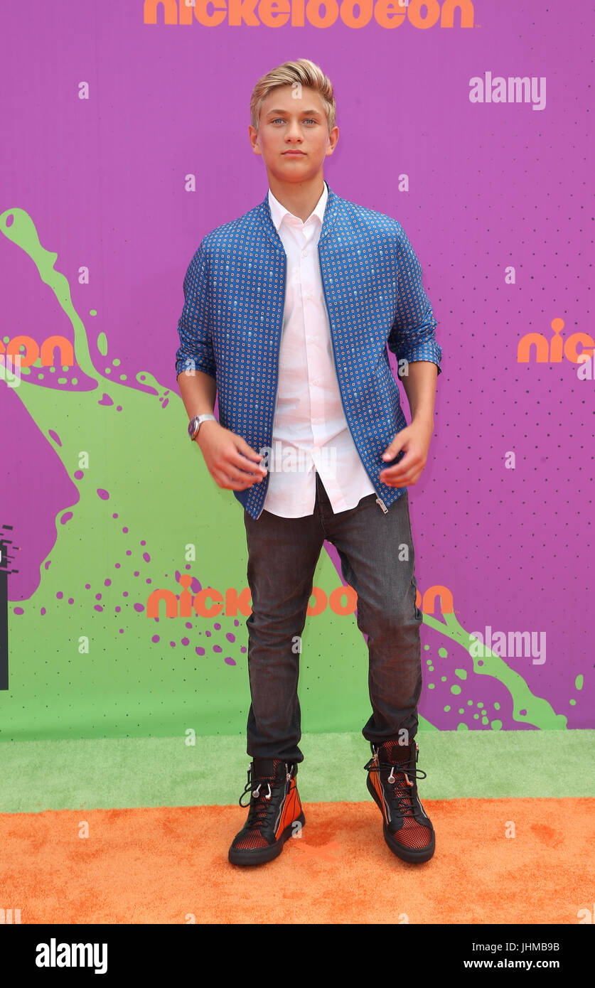 Los Angeles, USA. 13th Jul, 2017. Thomas Kuc, At Nickelodeon Kids ...
