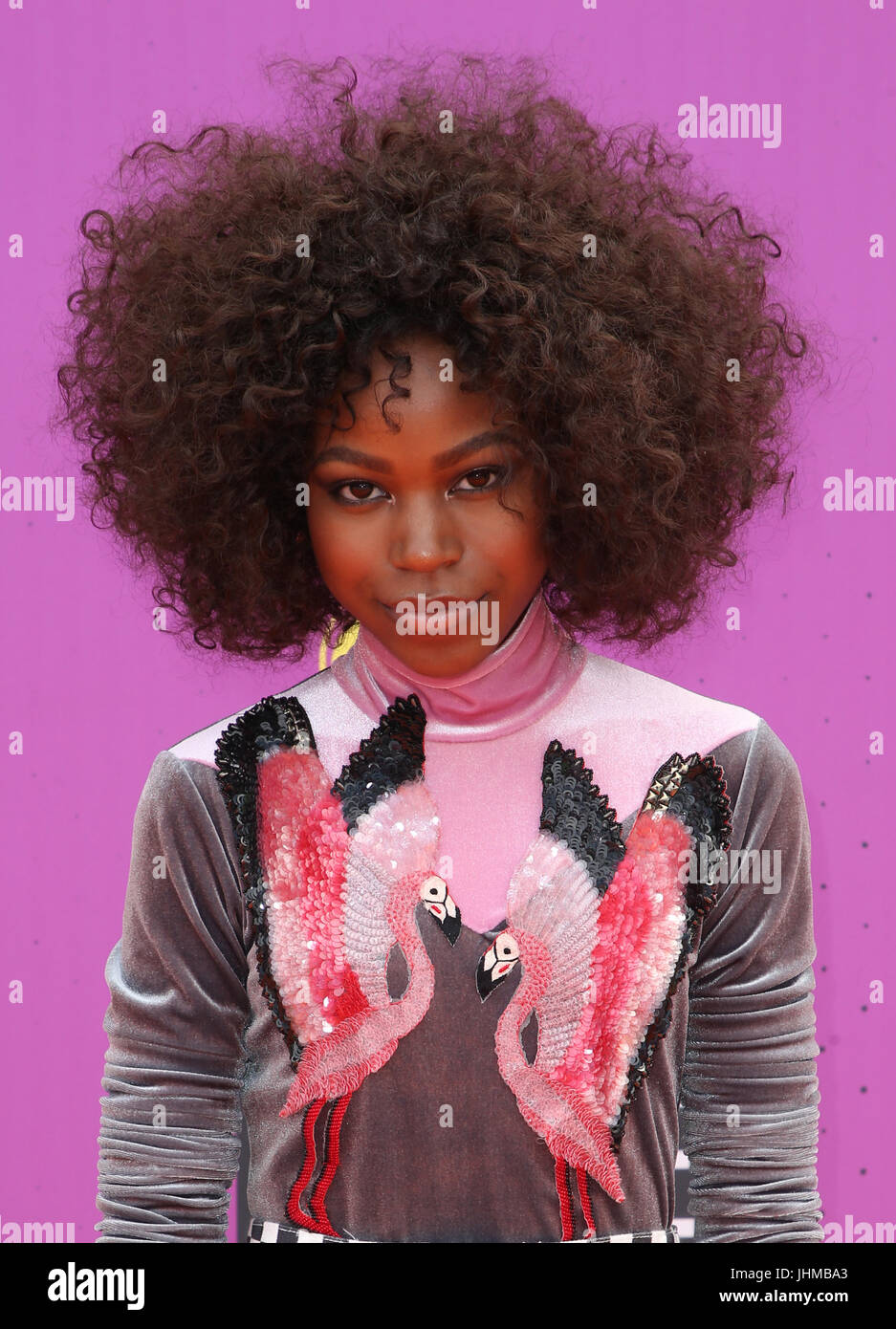 Los Angeles, USA. 13th Jul, 2017. Riele Downs, At Nickelodeon Kids ...