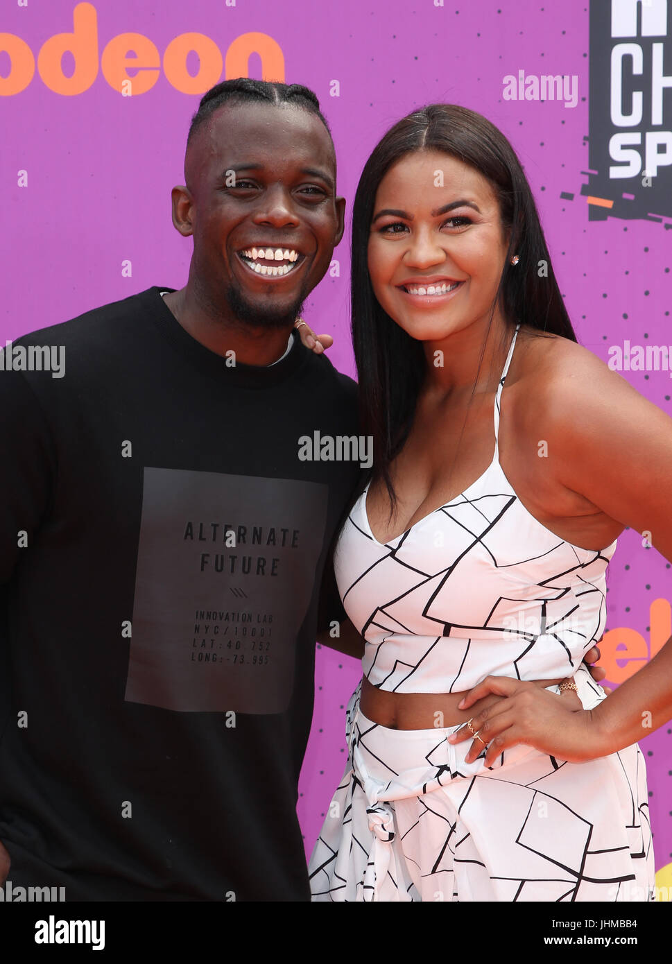 Los Angeles, USA. 13th Jul, 2017. Blake Leeper, Guest, At Nickelodeon ...