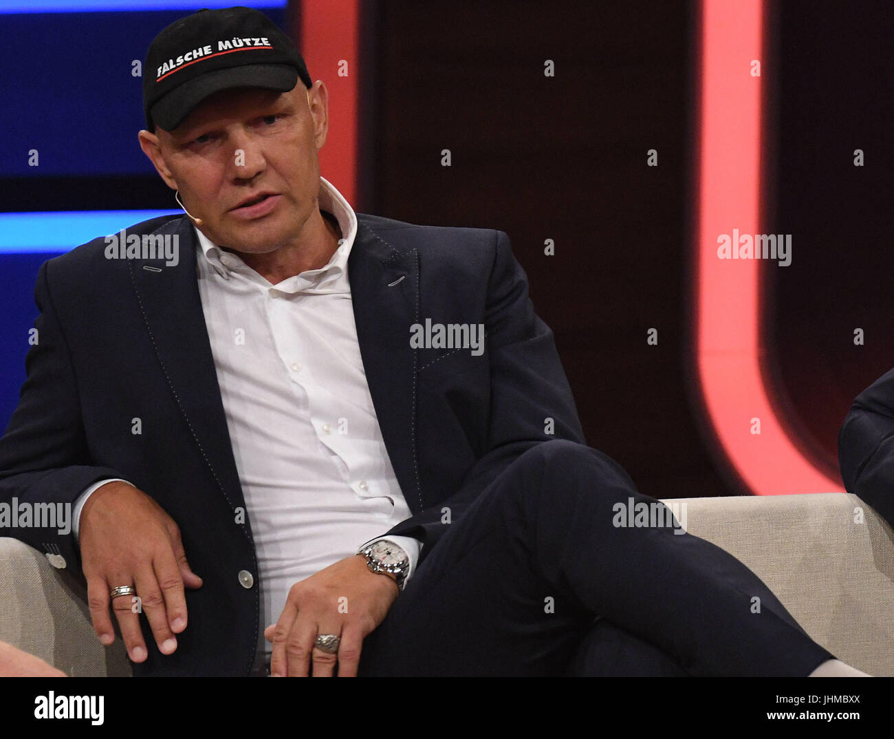 Cologne, Germany. 13th July, 2017. Boxer Axel Schulz performs during ...
