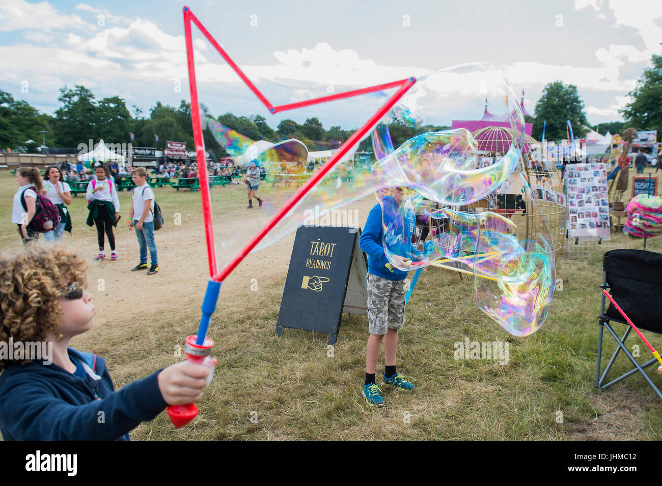 Henham Park. Suffolk, UK. 14th July, 2017. Suffolk, UK. 14th July, 2017 ...