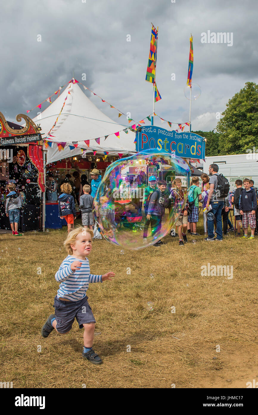 Henham Park. Suffolk, UK. 14th July, 2017. Suffolk, UK. 14th July, 2017 ...