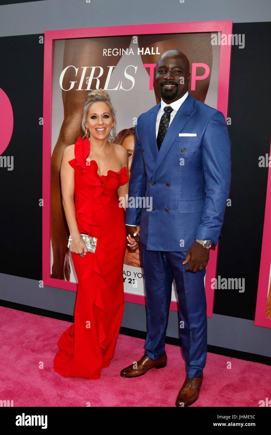 Los Angeles, CA, USA. 13th July, 2017. Iva Colter, Mike Colter at the ...
