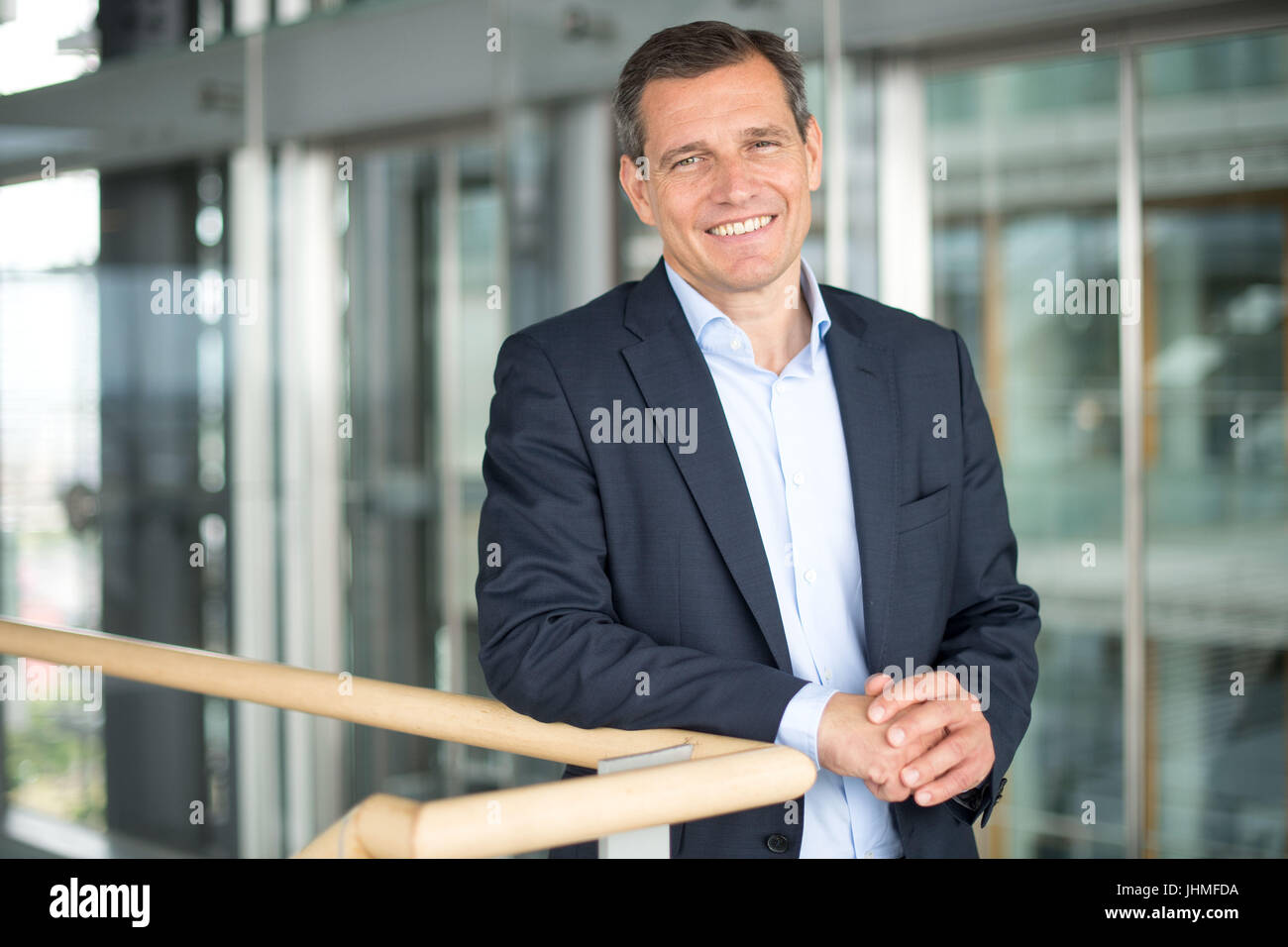 Duesseldorf, Germany. 14th July, 2017. Michael Mronz, founder of the ...