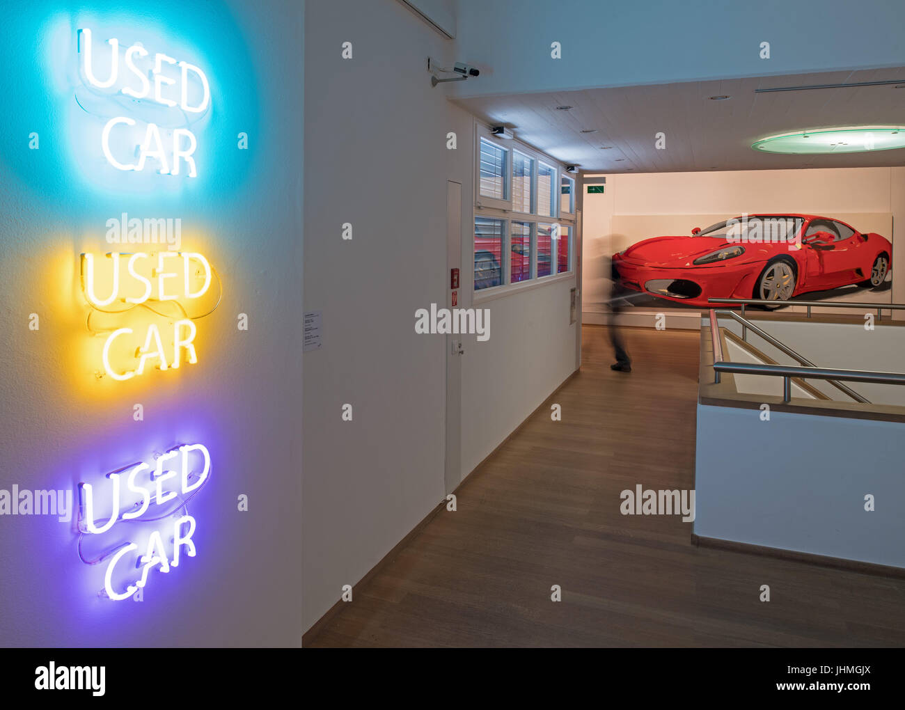 Ferrari kunst hi-res stock photography and images - Alamy