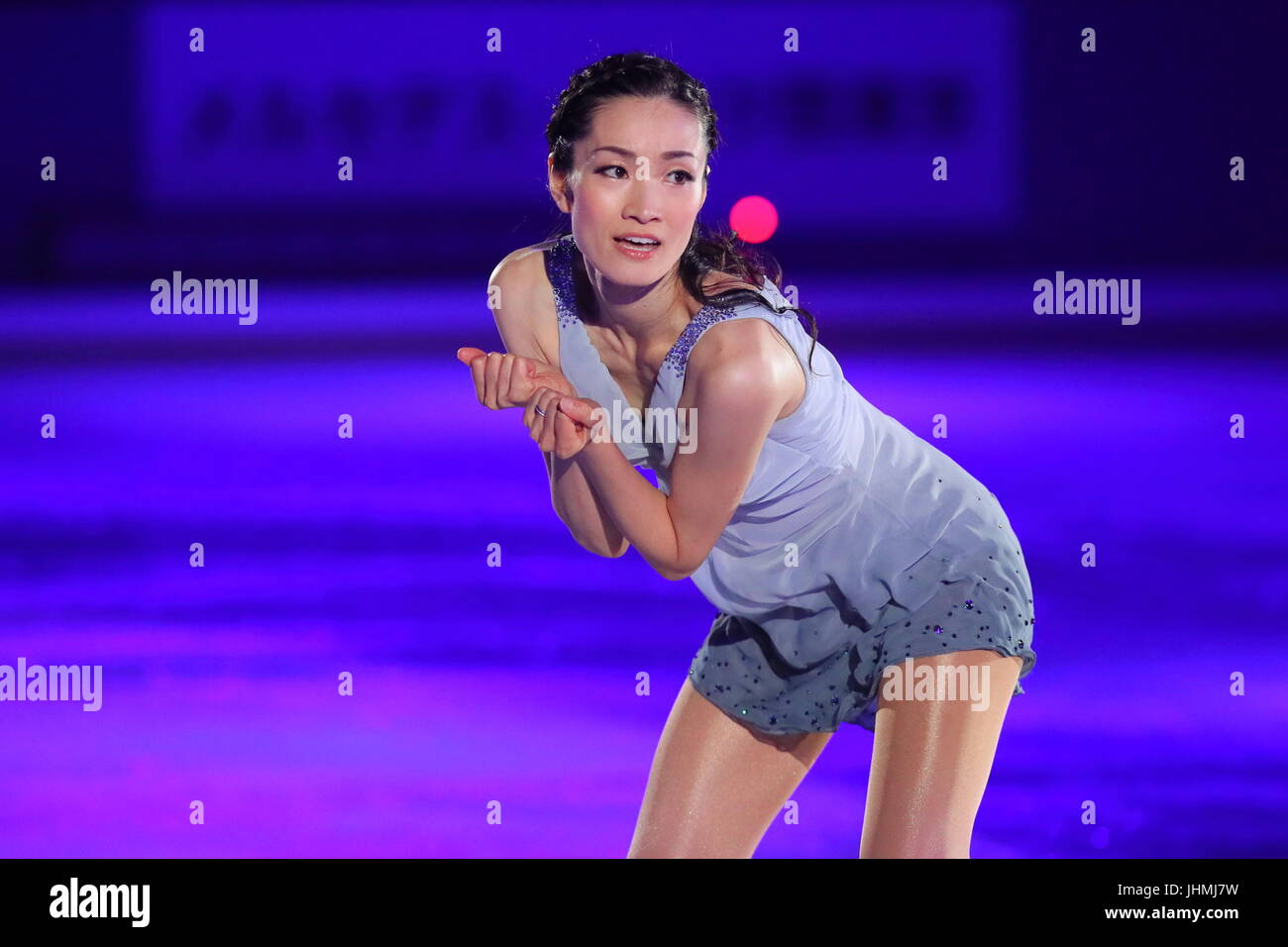 Tokyo at DyDo Drinco Ice Arena, Tokyo, Japan. 14th July, 2017. Shizuka Arakawa Figure Skating ...