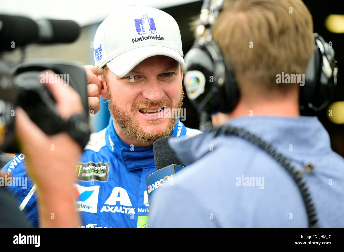 Loudon, New Hampshire, USA. 14th July, 2017. Dale Earnhardt Jr ...