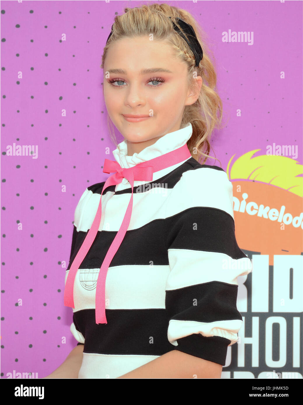 Lizzy Greene attends 2017 Nickelodeon Kids' Choice Sports Awards Pauley ...