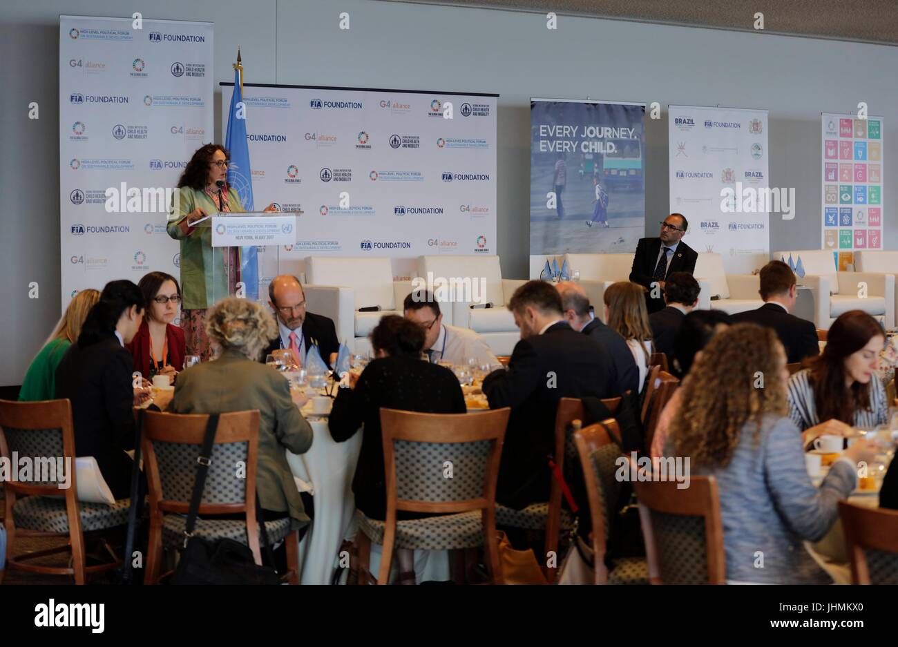 United Nations, New York, USA, July 14 2017 - Isabelle F. Picco ...