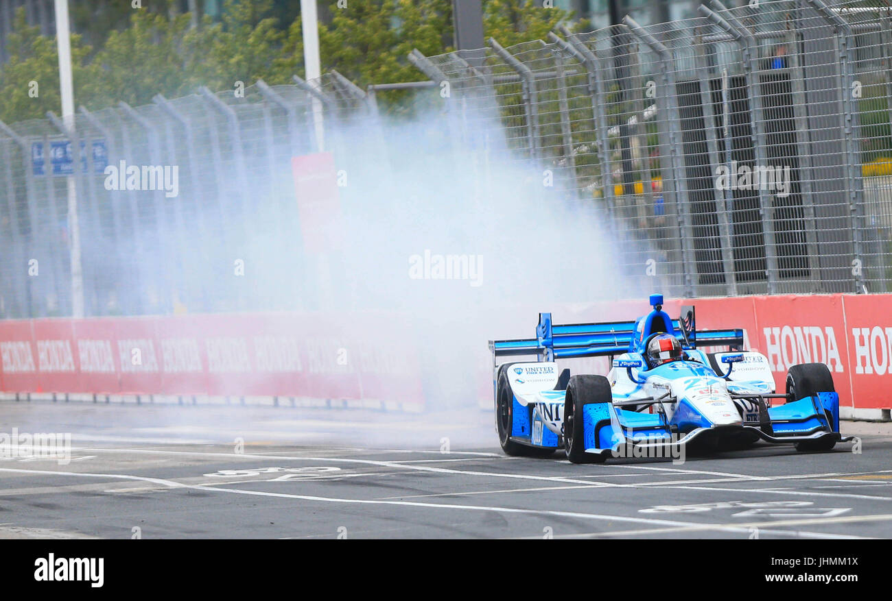 Toronto, Canada. 14th July, 2017. Andretti Autosport's driver Marco ...