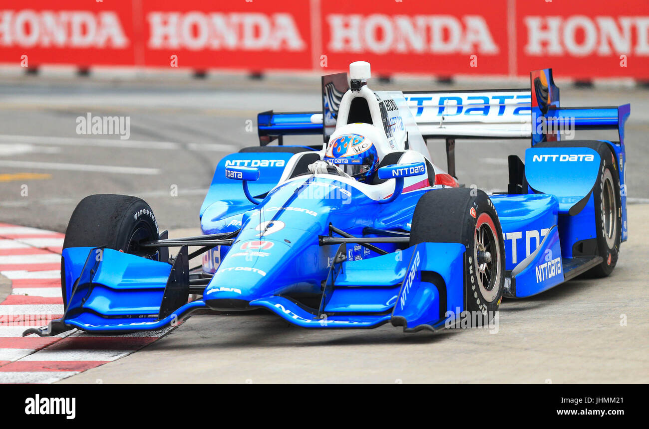 Toronto, Canada. 14th July, 2017. Chip Ganassi Racing's driver Scott ...